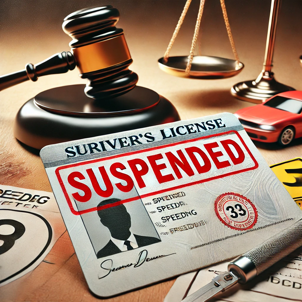 5 Traffic Violations Where You Will Likely Get a License Suspension